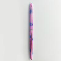 China 2023 New Product Colorful Metal Handle Size 10 Imported Nylon Head Acrylic Nail Brush For Manicure Powder for sale