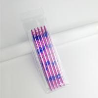 China 2023 New Product Colorful Metal Handle Size 10 Imported Nylon Head Acrylic Nail Brush For Manicure Powder for sale