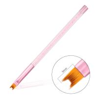 China Hot Sale Accept Customized Size Acrylic Handle Gel Nail Pen Nail Polish Tool Art Brush Set for sale