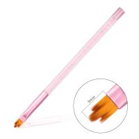 China Hot Sale Accept Customized Size Acrylic Handle Gel Nail Pen Nail Polish Tool Art Brush Set for sale