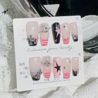 China OEM Popular Design Factory Quality Fake Gel Nails Press On 10 Tips Handmade Artificial Fingernails for sale