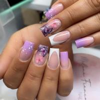 China 3D Ballerina Stiletto Art False Nail Full Cover Press On Artificial Finger Fake Nails for sale