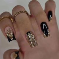 China 3D Ballerina Stiletto Art False Nail Full Cover Press On Artificial Finger Fake Nails for sale