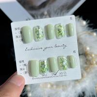 China Manufacturer Wholesale Packaging Fake Nails Luxury Design Custom Short Tips Gel Handmade Press On Nails for sale