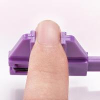 China Hot Design Transparent Quick Building Nail Tips Clips Finger Nail Extension UV LED Plastic Builder Clamps Manicure Nail Art for sale