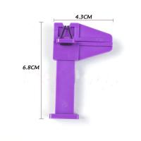 China Hot Design Transparent Quick Building Nail Tips Clips Finger Nail Extension UV LED Plastic Builder Clamps Manicure Nail Art for sale