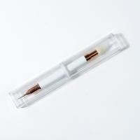 China Double Way Using Wax Carving Pencil Custom Nail Art Dotting Brush Tools White Rhinestone Picker Pen for sale