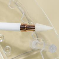 China Wax Pencil Custom Nail Dotting Tool Rhinestone Picker Pen Wax Pencil for sale