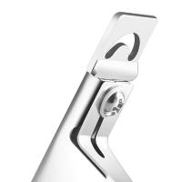 China Factory Wholesale Stainless Steel French U-Shaped Nail Scissors For Cutting False Nail Manicure Tools for sale