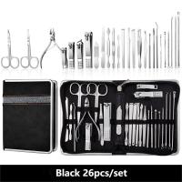 China Toe Silver 2022 Stainless Steel Nail Clipper Set For Beauty Manicure Tool Full Set for sale
