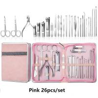 China Toe Silver 2022 Stainless Steel Nail Clipper Set For Beauty Manicure Tool Full Set for sale