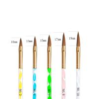 China Acrylic Handle Gel Nail Pen Art Brush Set for NAIL Shipment Fedex DHL EMS UPS TNT for sale
