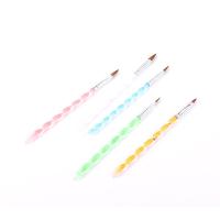 China Acrylic Handle Gel Nail Pen Art Brush Set for NAIL Shipment Fedex DHL EMS UPS TNT for sale