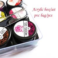 China Custom Logo Soak Off UV LED 4D Solid Building Gel Ideal for Excellent Nail Art Effect for sale