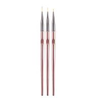 China Hot Selling New Arrival High Quality Plastic Nail Art Liner Brush for sale