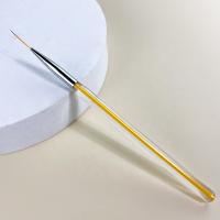 China Design Soft Nylon Brush Gel 3pcs Liner Nail Art Brushes Set for Clients' Requirement for sale