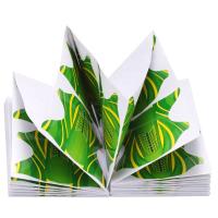 China 7.5x6.5cm Nail Art Tool 50pcs Square Shape Adhesive Nail Form Roll for Acrylic UV Gel for sale