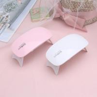 China Travel-Friendly and Professional Pink LED Nail Lamp for Soak Off UV Neon Gel Polish for sale