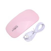 China Travel-Friendly and Professional Pink LED Nail Lamp for Soak Off UV Neon Gel Polish for sale