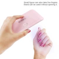 China 24W Mini Mouse Portable UV Nail Polish Lamp for Pink Color LED Nail Gel Dryer Light for sale