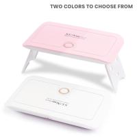 China 24W Mini Mouse Portable UV Nail Polish Lamp for Pink Color LED Nail Gel Dryer Light for sale