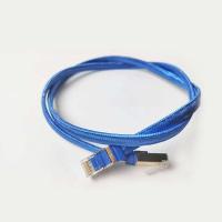 China Gigabit Braided Network Cat6A Ethernet Patch Cable 500MHz 23/24//26AWG for sale
