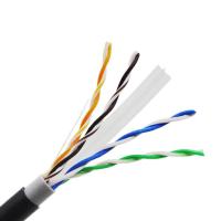 China PVC Jacketed Cat6a Cable Roll 24AWG 500m Network Cable Roll Cat6 Unshielded for sale