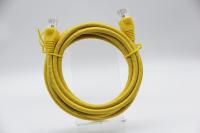China Customized Gold Plated Cat5 Ethernet Patch Cable Bulk Packaging 30V Voltage Rating for sale