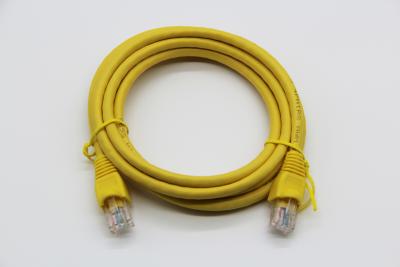 China Unshielded Cat5E Ethernet Patch Cable 30V Voltage Rating Speed Data Transfer for sale
