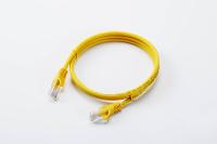 China EJE Brand Ethernet Patch Cable Cost-Effective Yellow CCA Cat5E  for Surveillance or Gigabit networking for sale