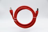 China Cat 6 Ethernet Patch Cable 1Gbps Data Transfer Shielded PVC Jacket 20C-75C Temperature Range for sale