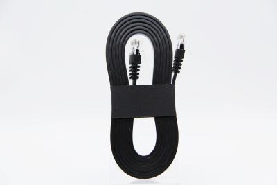 China Cat6 UTP Ethernet Patch Cable 1m-100m Yellow/Red/Black PVC RJ45 Connector for sale
