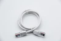 China Cat 6 Ethernet Patch Cable Copper Conductor 1Gbps RJ45 Networking Cable Yellow/Red/Black for sale