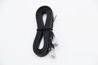 China Gold Plated RJ45 Cat5E Ethernet Patch Cable PVC Jacket CCA Conductor 24 AWG for sale