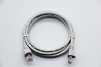 China Gold Plated RJ45 Cat5E Ethernet Patch Cable PVC Jacket CCA Conductor 24 AWG for sale