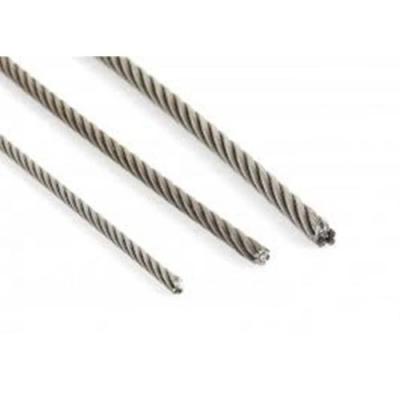 China 1mm Stainless Steel Wire Rope 7x7 7x19 1x19 6x36 Wire Rope for sale