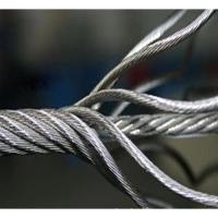 China 6x19 Stainless Steel Wire Rope 10mm 8mm Plain Weaving Style for sale
