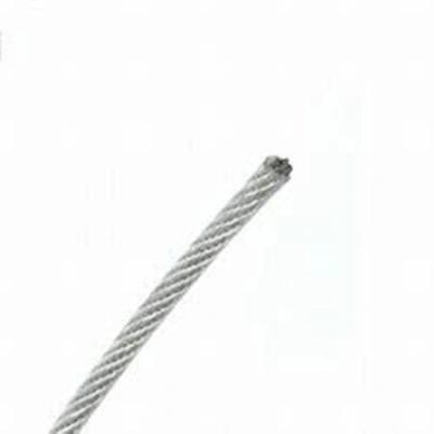 China High Material  Stainless Steel Wire Rope 1x19 Wire Cable Rope for sale