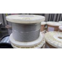 China High Material  Stainless Steel Wire Rope 1x19 Wire Cable Rope for sale