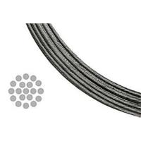 China SS Steel Wire Rope 20mm 1X7 1X19 7X7 7X19 6X19 IWRC 9X7 6X36 for sale