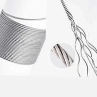 China ASTM Stainless Steel Wire Rope 1x7 0.8mm For Marine Industry for sale