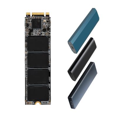 China Custom Logo M.2 Industrial Solid State Drive 64GB 128GB 256GB 1TB Hard Drive SATA III SSD for sale
