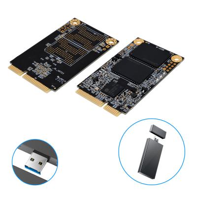 China MSATA Commercial SSD External Solid Hard Drive 128GB To 2TB Shock Resistance for sale