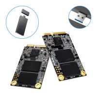 China MSATA Commercial SSD External Solid Hard Drive 128GB To 2TB Shock Resistance for sale