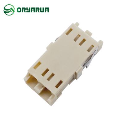 China IEC61300 One Piece Type LC Adapter Duplex For Data Center for sale