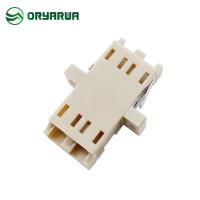 China FTTH One Piece Type LC Duplex Adapter With Flange for sale