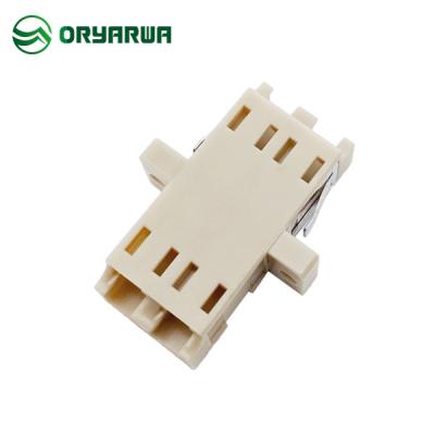 China FTTH One Piece Type LC Duplex Adapter With Flange for sale