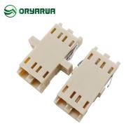 China FTTH One Piece Type LC Duplex Adapter With Flange for sale