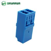China High Denisty LC Duplex Fiber Optic Adapter Compact Design for sale