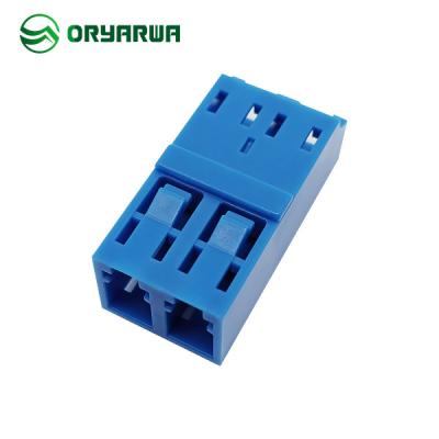China High Denisty LC Duplex Fiber Optic Adapter Compact Design for sale